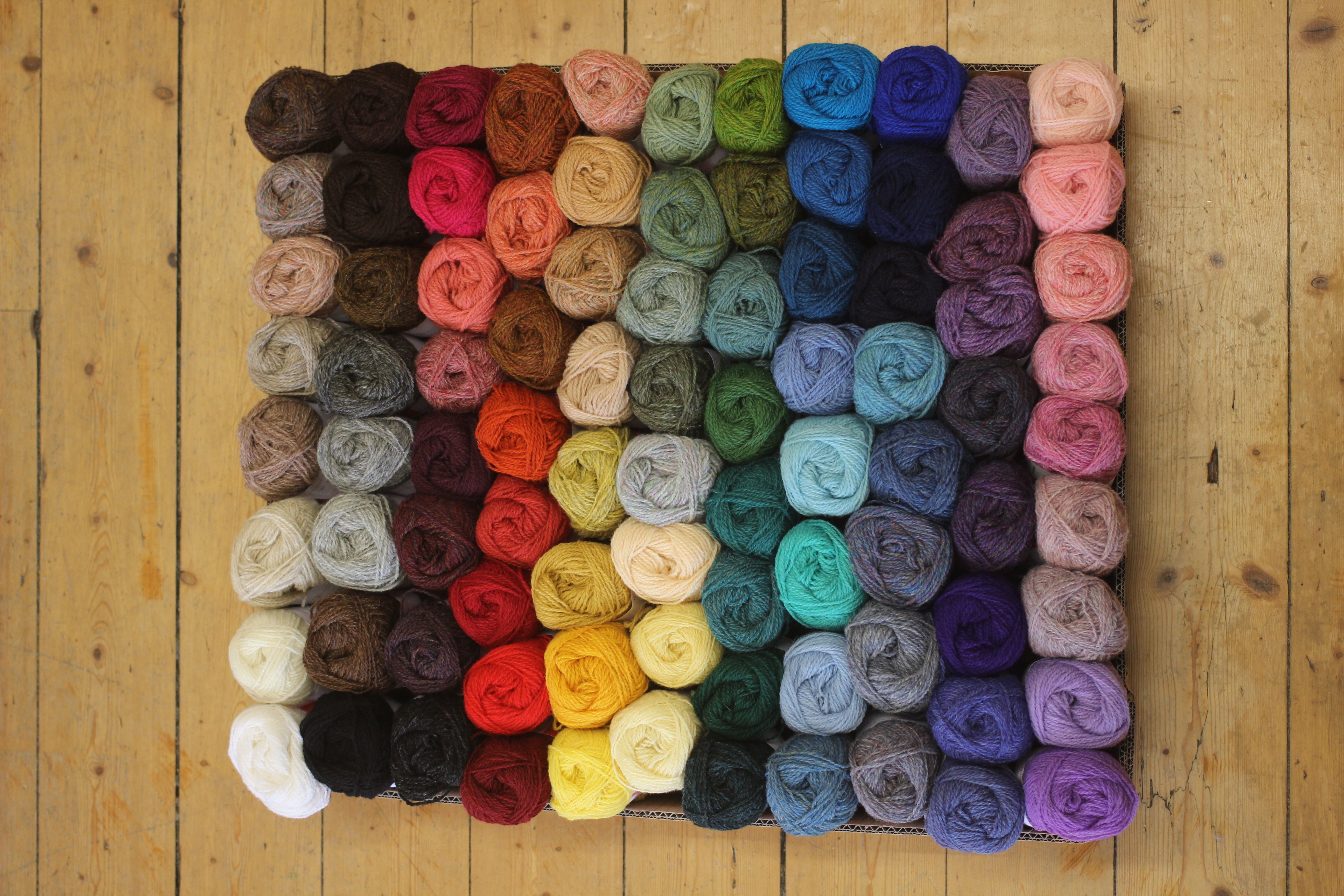 Bousta Beanie KAL - choosing colours – Jamieson & Smith